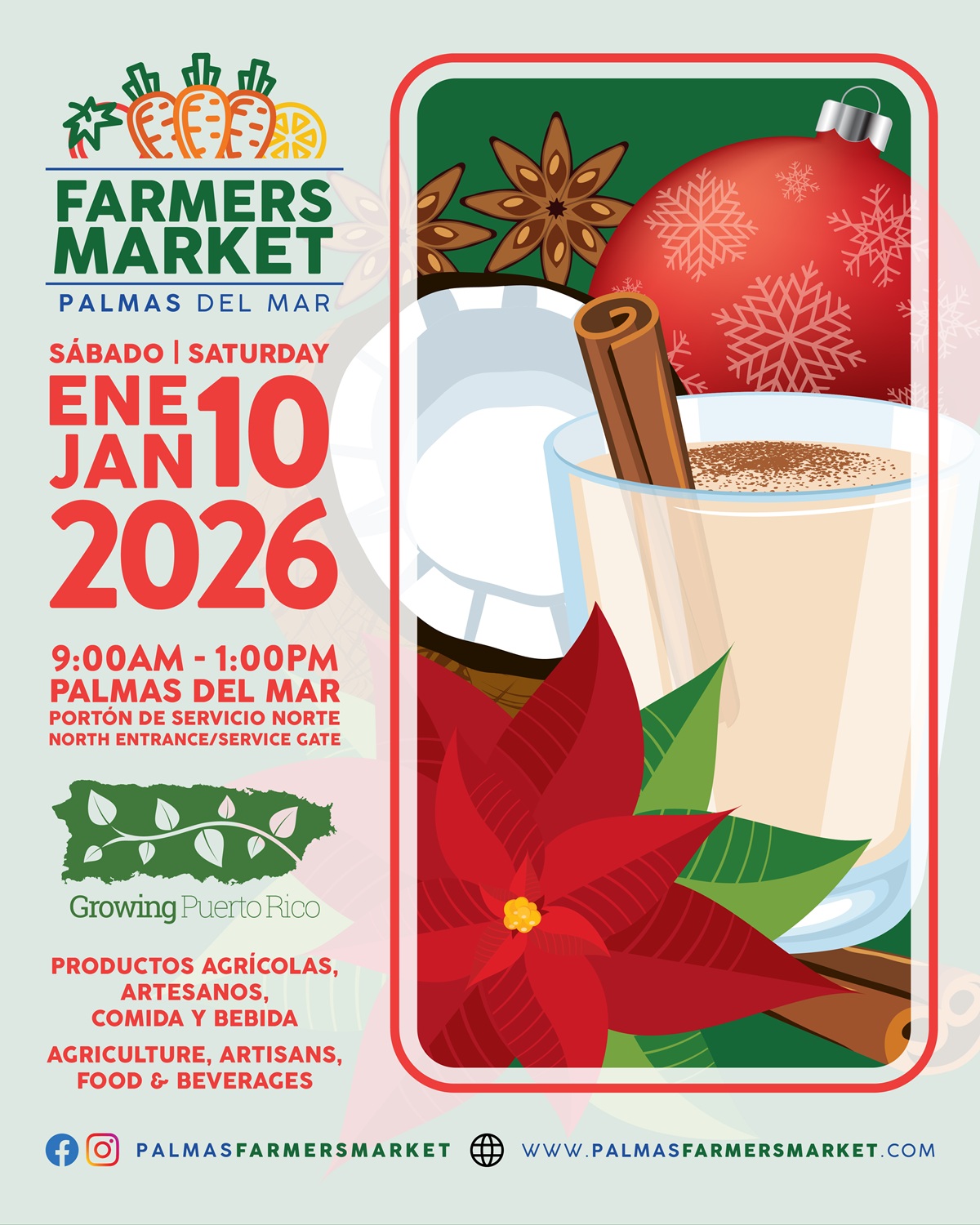 2026 January 10 – Palmas Farmers Market